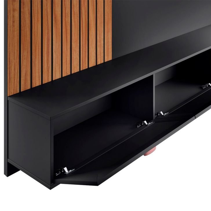 Painel para TV até 70 Polegadas com LED 3 Portas Basculantes 1 ...