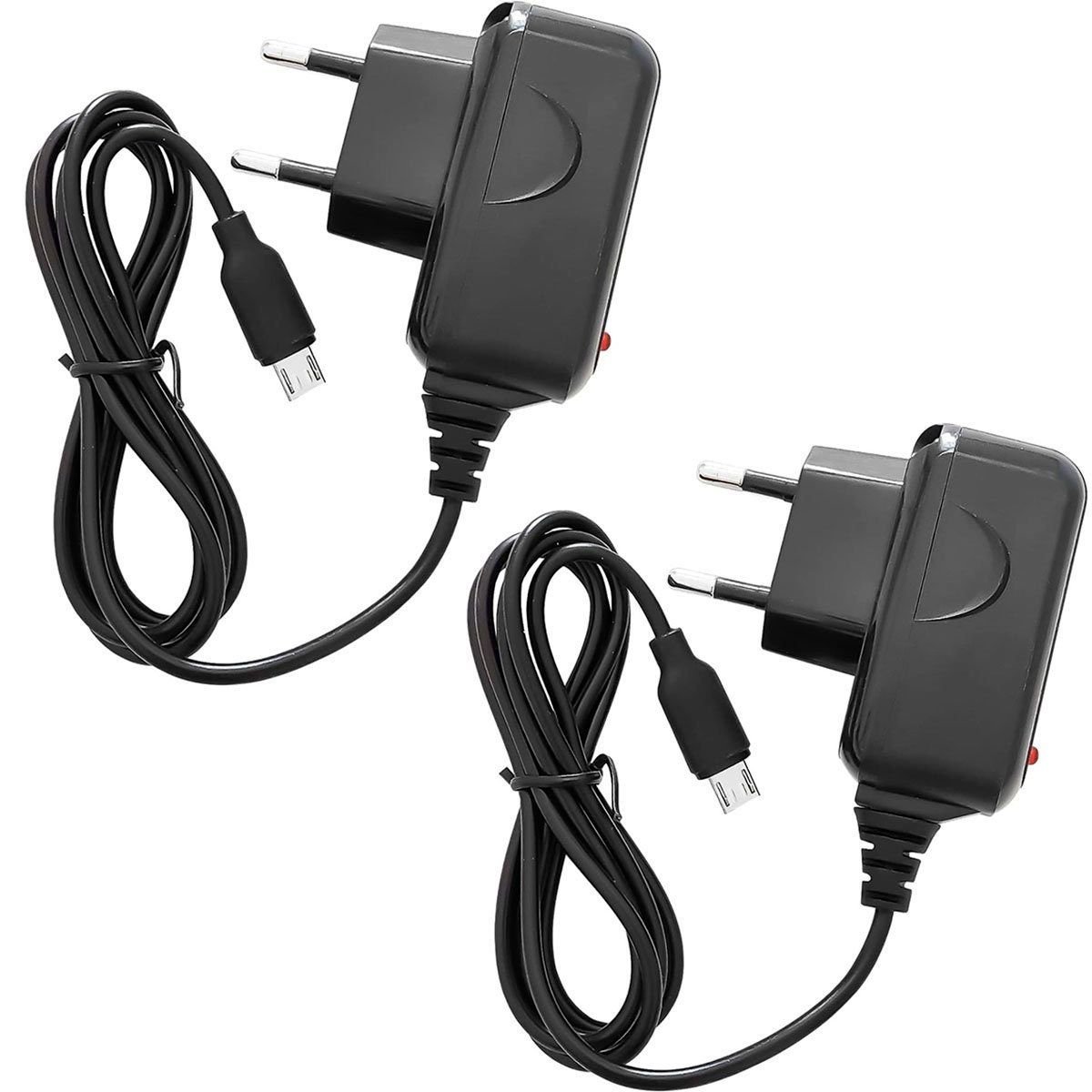 Kit 8 Carregadores de Celular Micro Usb Bivolt Fonte Preto | MadeiraMadeira