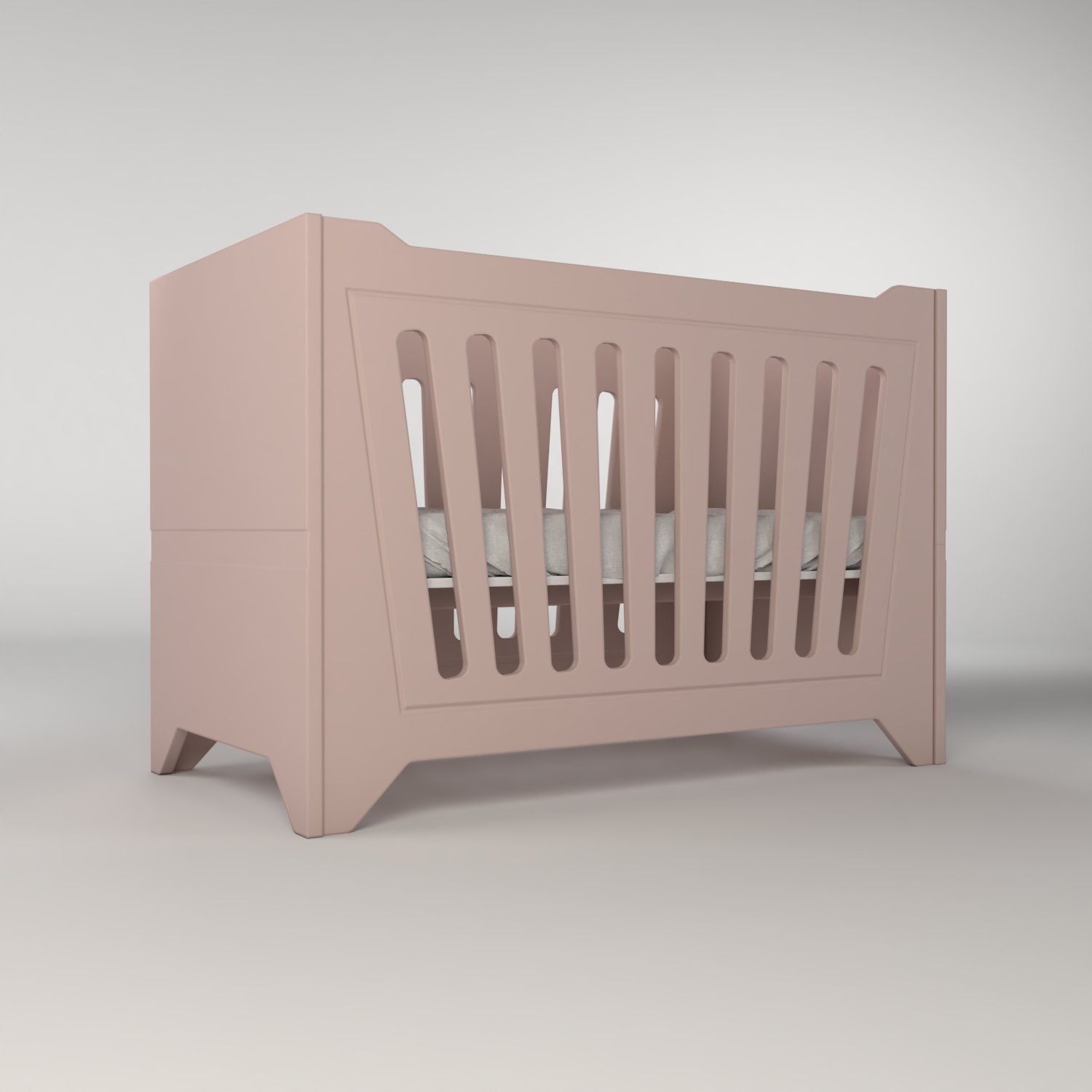 Berço 2 em 1 Mini Cama em MDF Nest Espresso Móveis | MadeiraMadeira