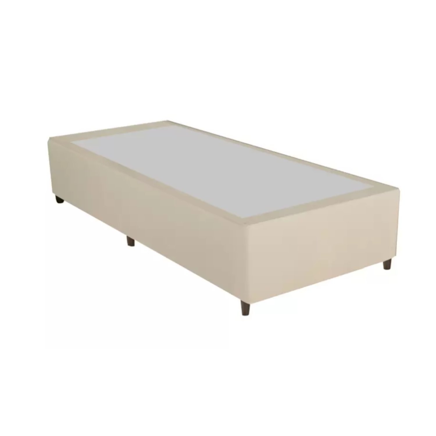 Base Box Universal Convencional Suede Liso 31x198x79cm | MadeiraMadeira