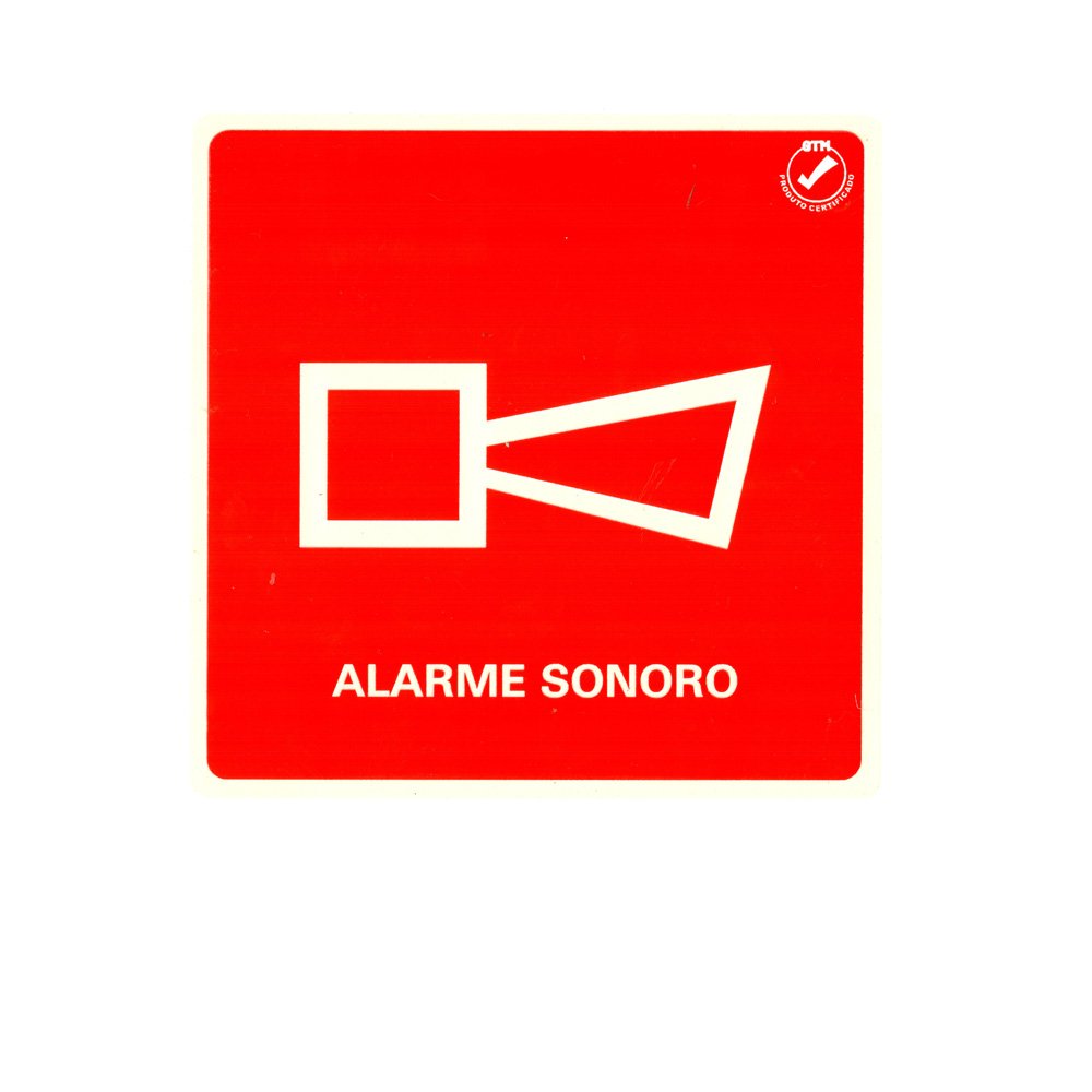 Kit 10 Placas Alarme Sonoro | MadeiraMadeira
