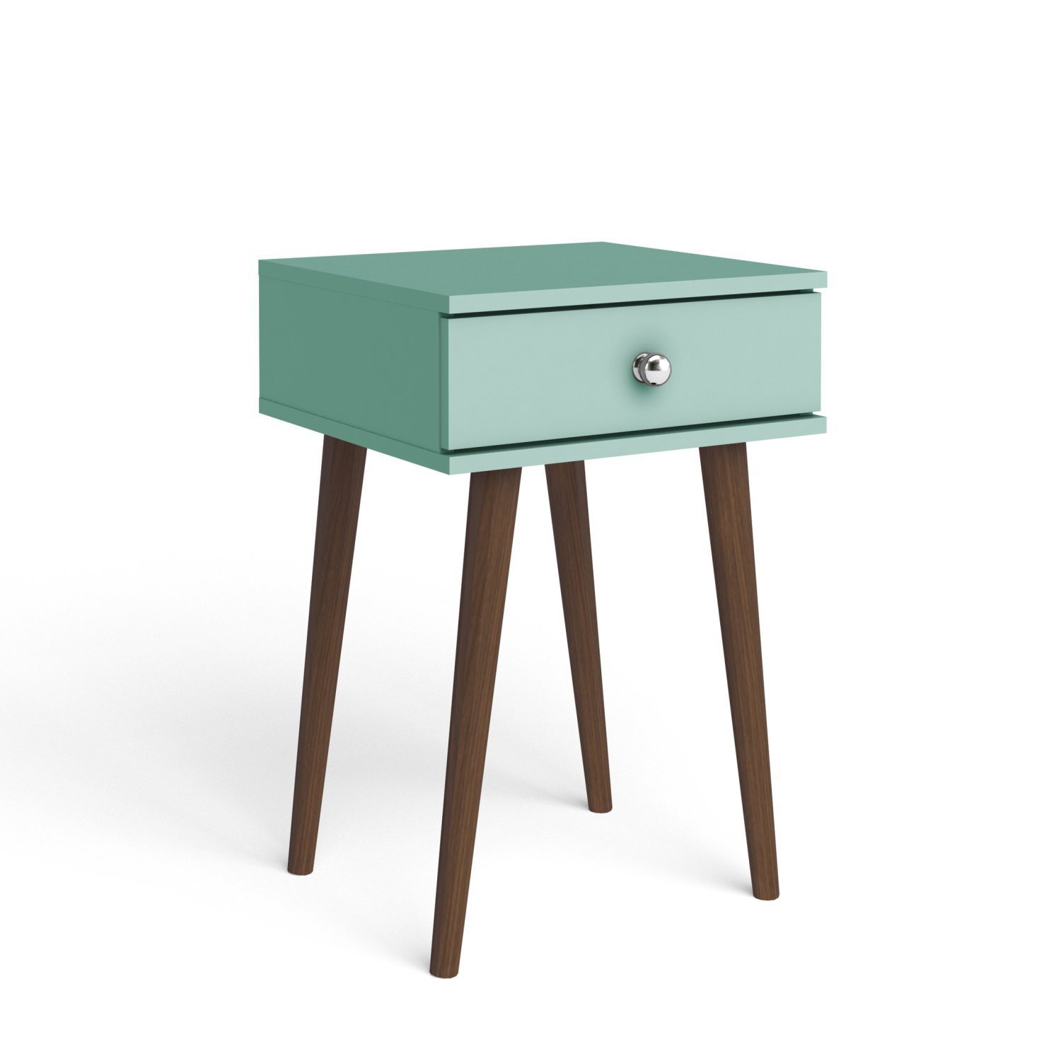 Mesa de Cabeceira Retrô 1 Gaveta RT3072 Movelbento | MadeiraMadeira