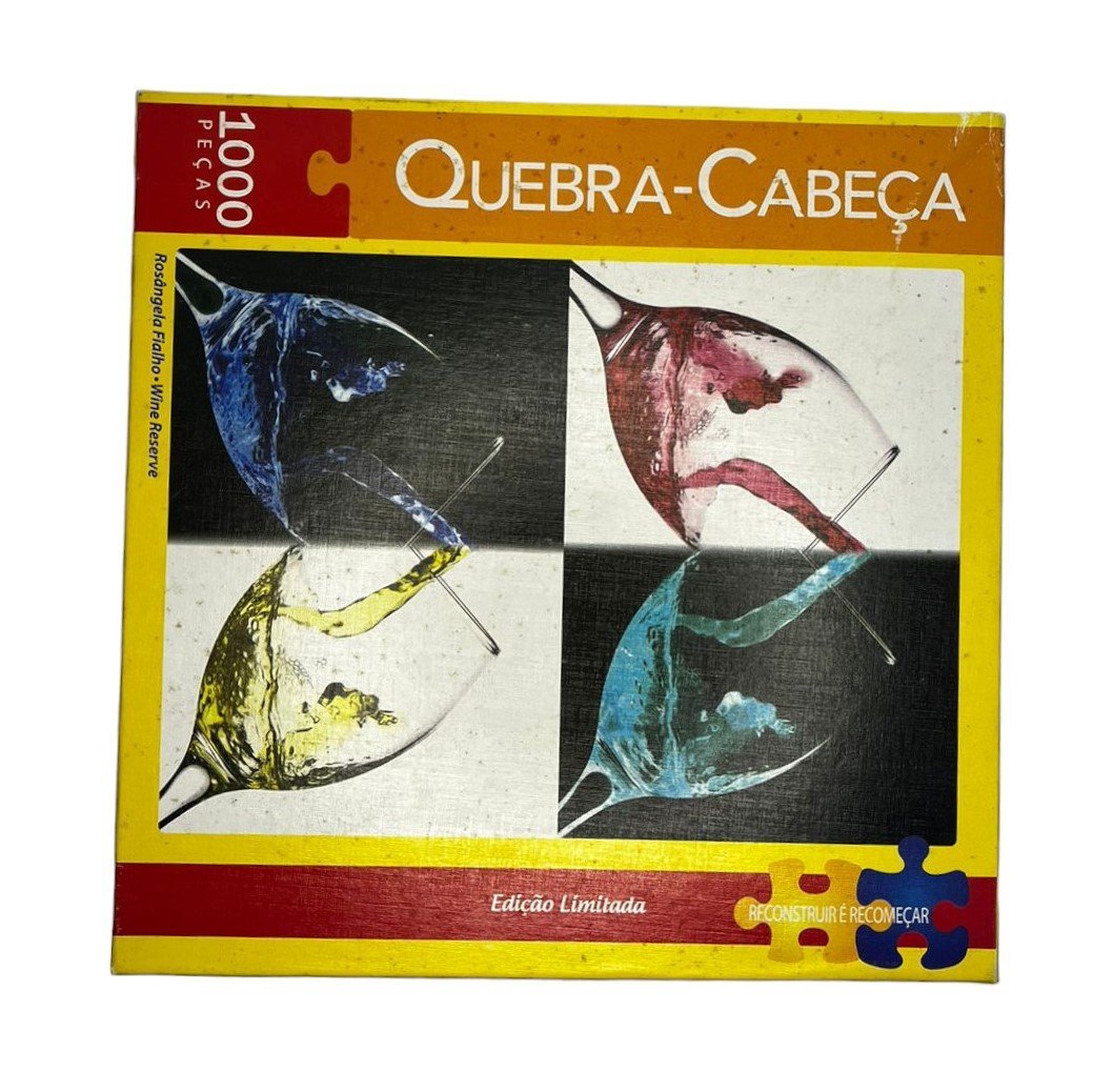 Toyster Quebra Cabeça 1000pçs Rosangela Filho - Wine Reserve ...