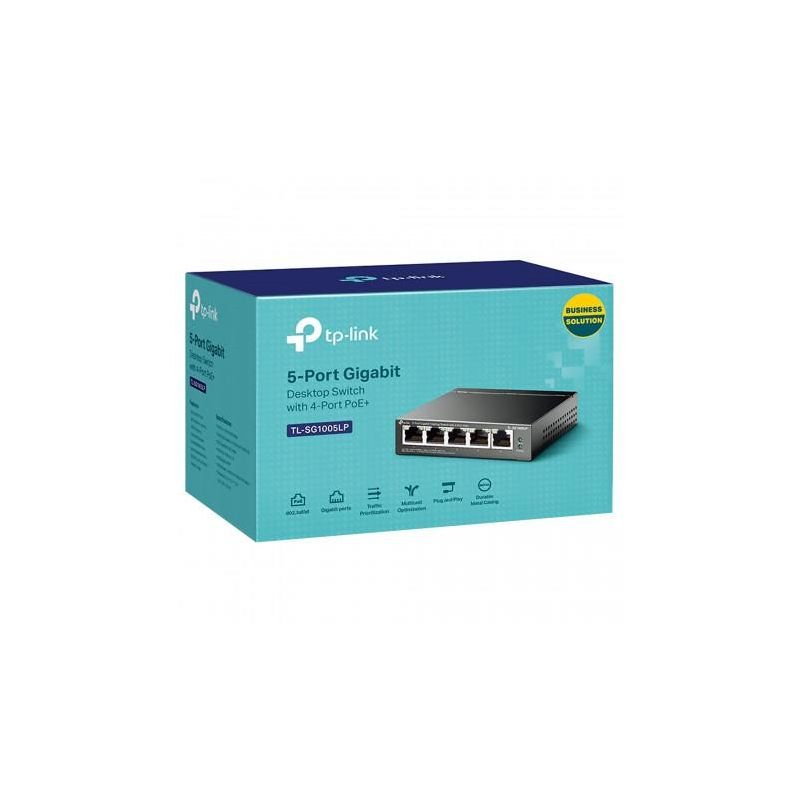 Hub de Rede Gigabit Tenda com 5 Portas de Alta Velocidade | MadeiraMadeira