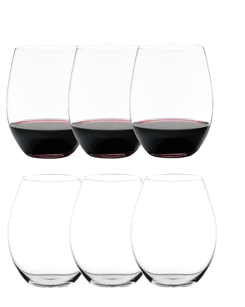 Kit com 6 Copos para Vinho "o" Riedel Cabernet Merlot 600ml | MadeiraMadeira