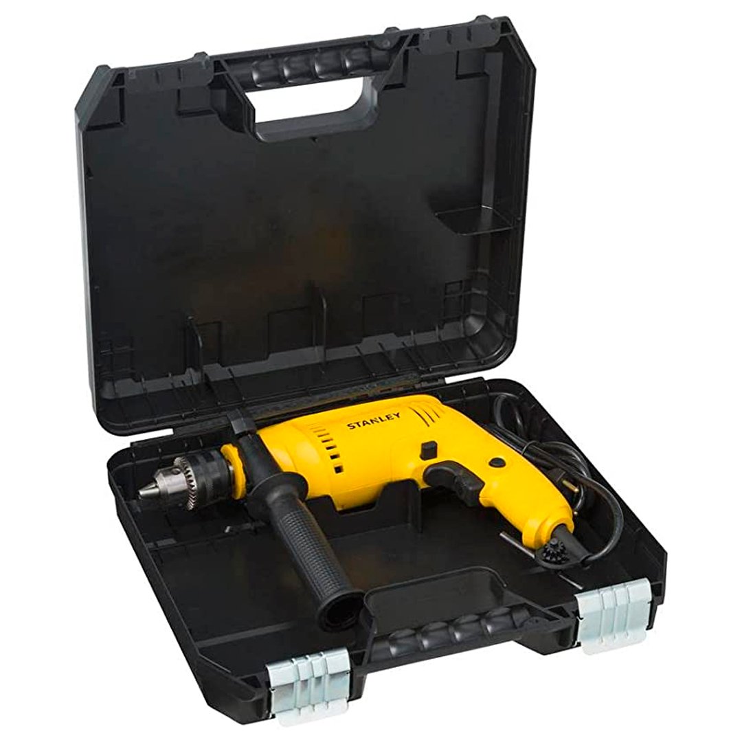 Kit Furadeira de Impacto Stanley SDH600K 1/2" com Maleta e 120 ...
