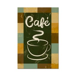 Placa Decorativa Café | MadeiraMadeira