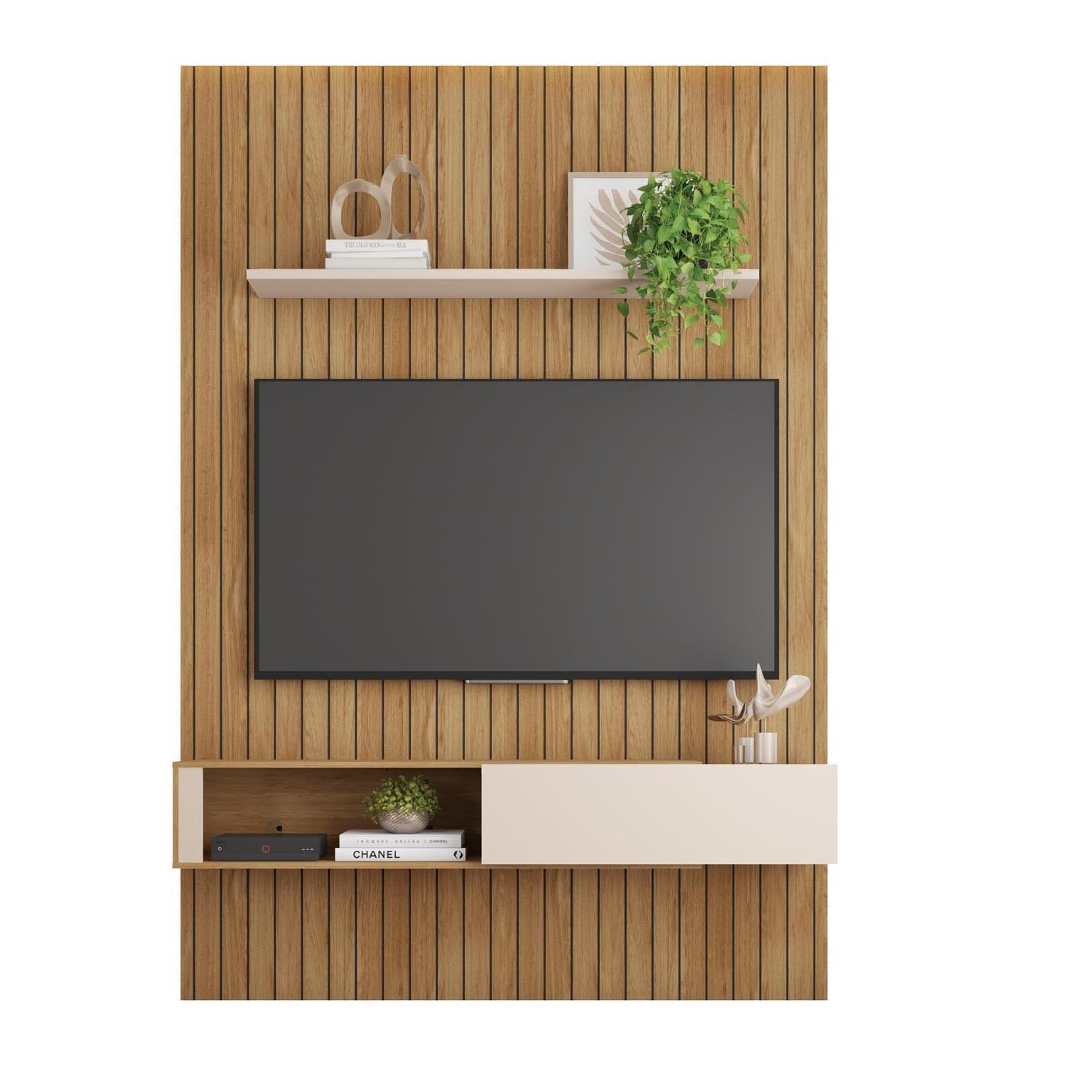Painel Para TV até 70 Polegadas Aurora 1 Porta Caemmun | MadeiraMadeira