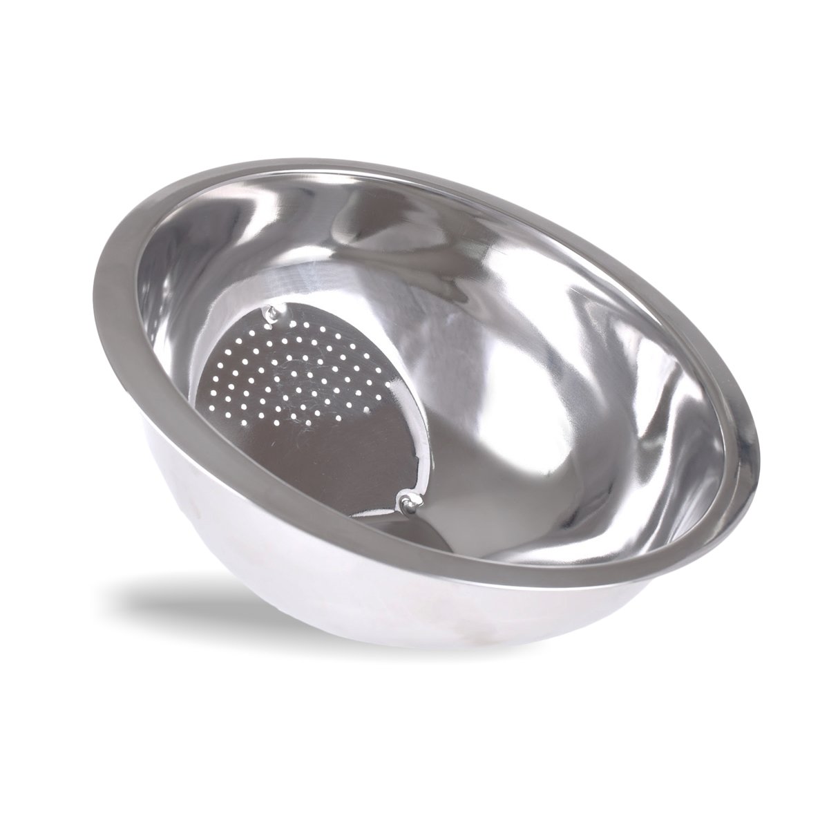 Escorredor de Arroz Inox 25cm | MadeiraMadeira