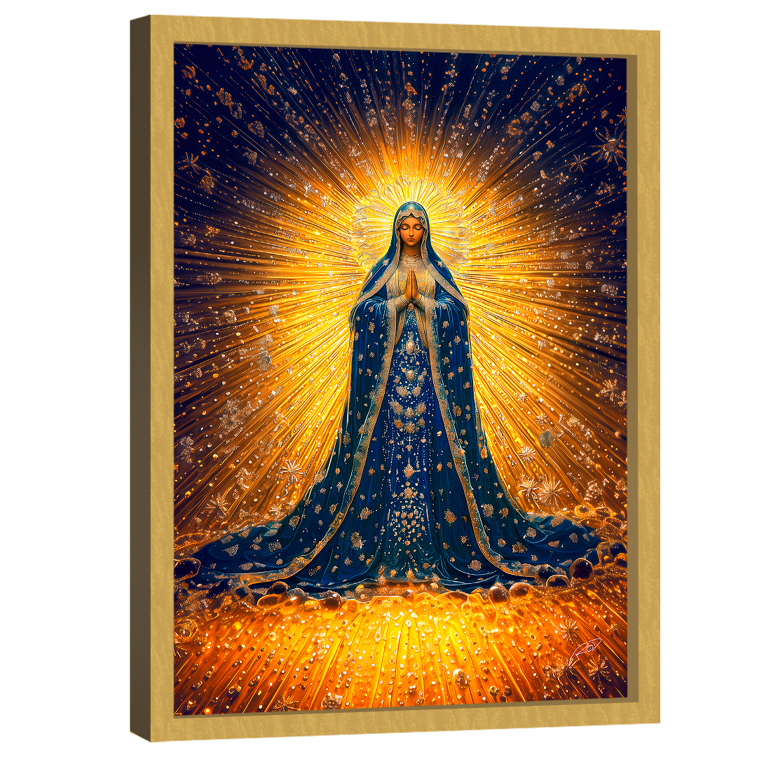 Quadro Decorativo Nossa Senhora Aparecida Luz | MadeiraMadeira