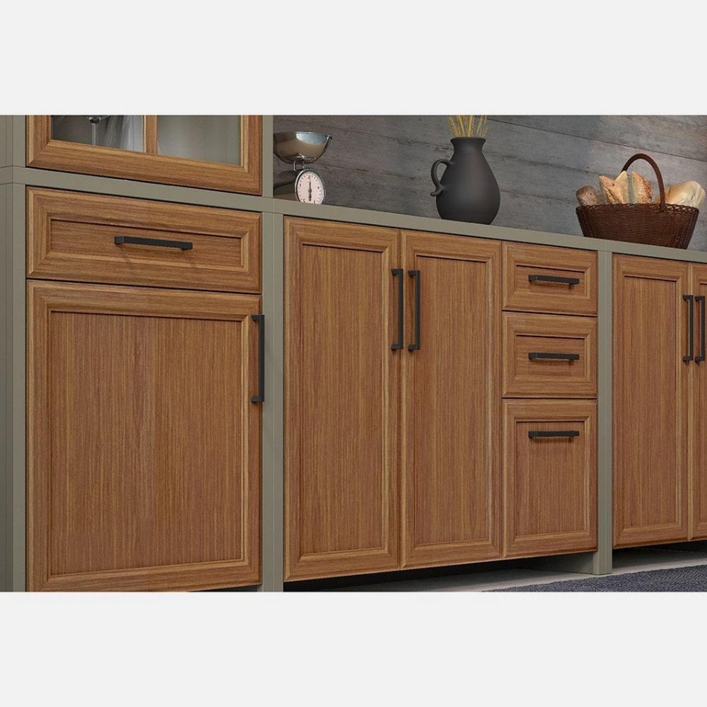 Cozinha Completa Nesher Camponesa 8 Portas 5 Gavetas e 18 Prateleiras ...