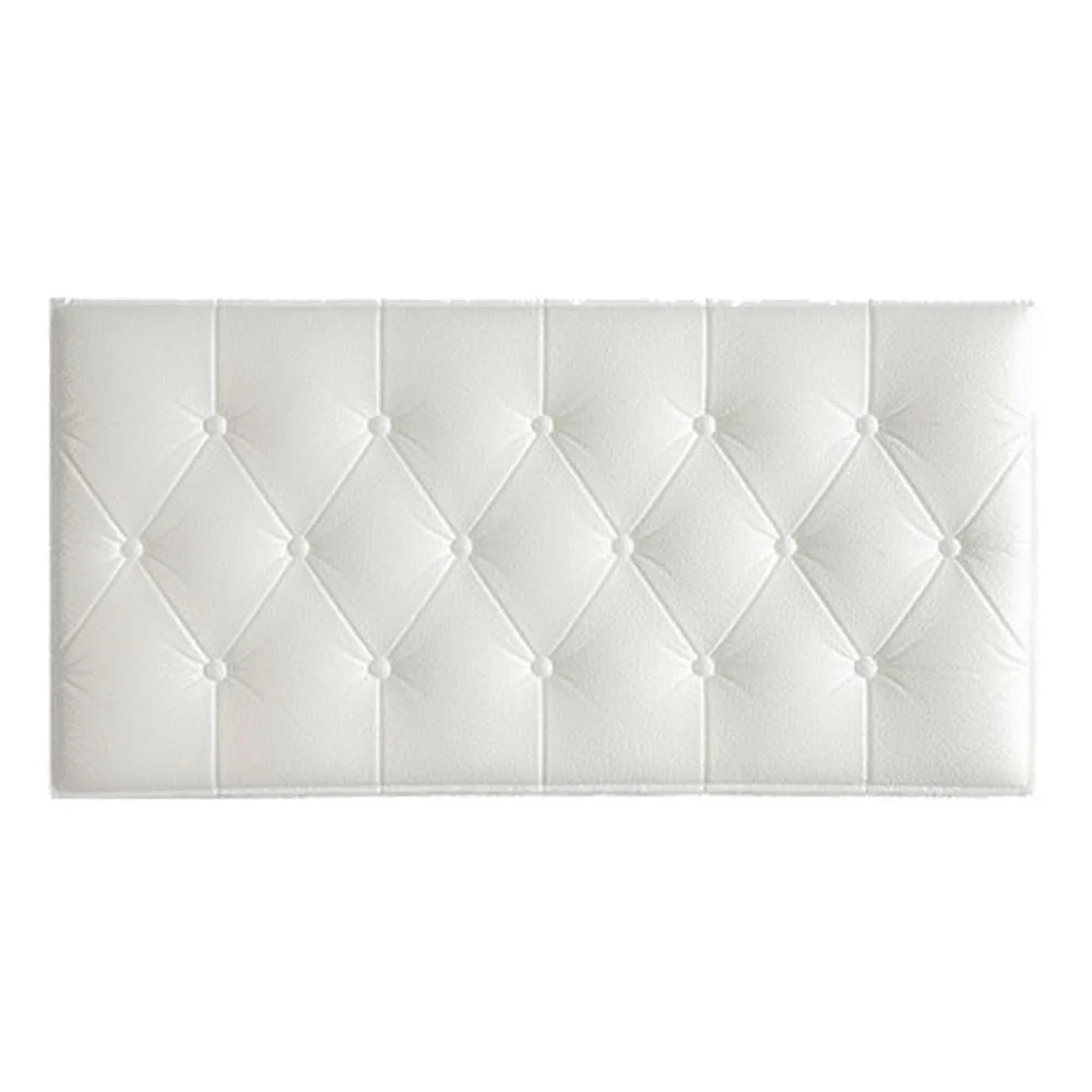 Kit 15 Painel Adesivo 3D Revestimento Parede Capitone Branco ...