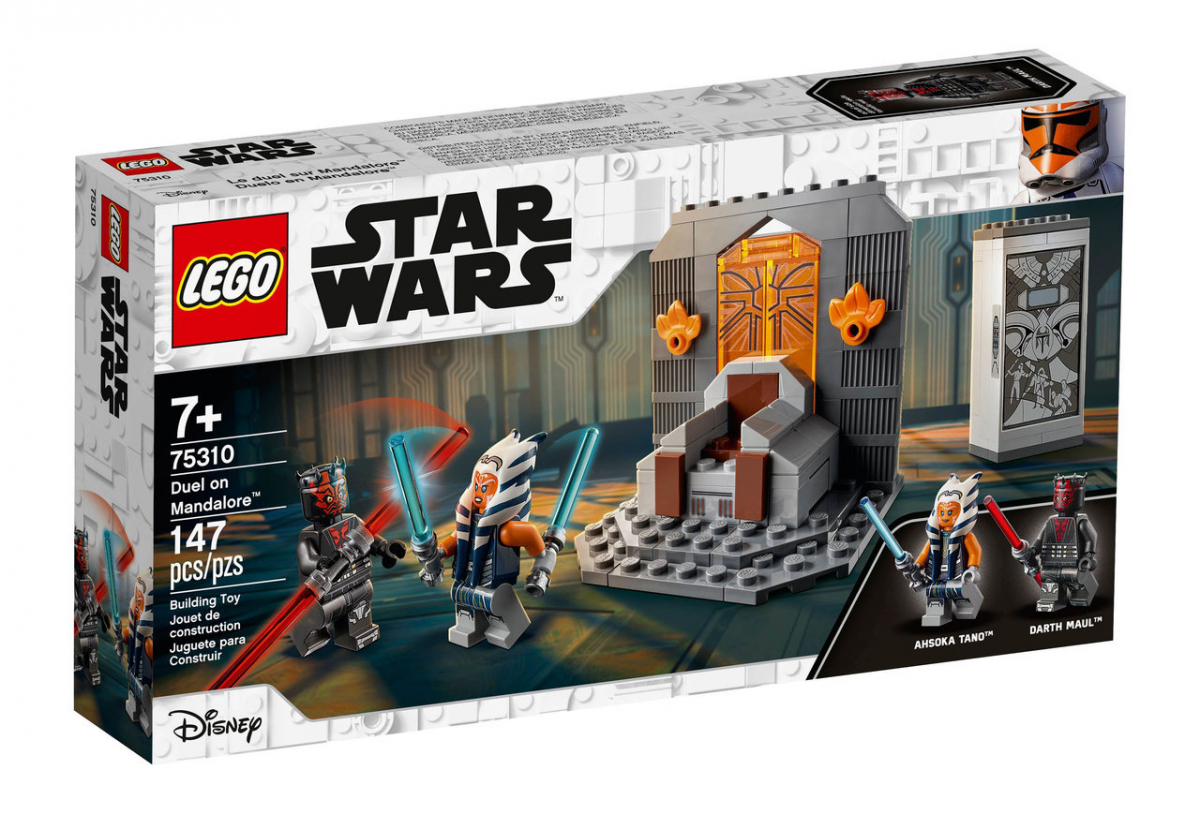 Lego Star Wars Duelo Em Mandalore 147 Peças - LEGO 75310 | MadeiraMadeira