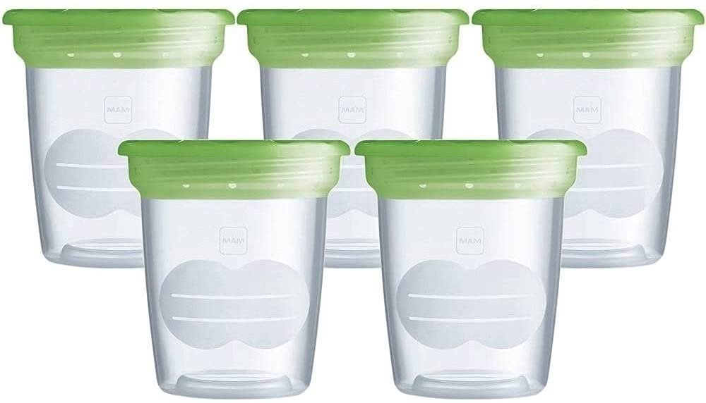 Kit Pote de Armazenamento Mam (05un) Storage Solution | MadeiraMadeira