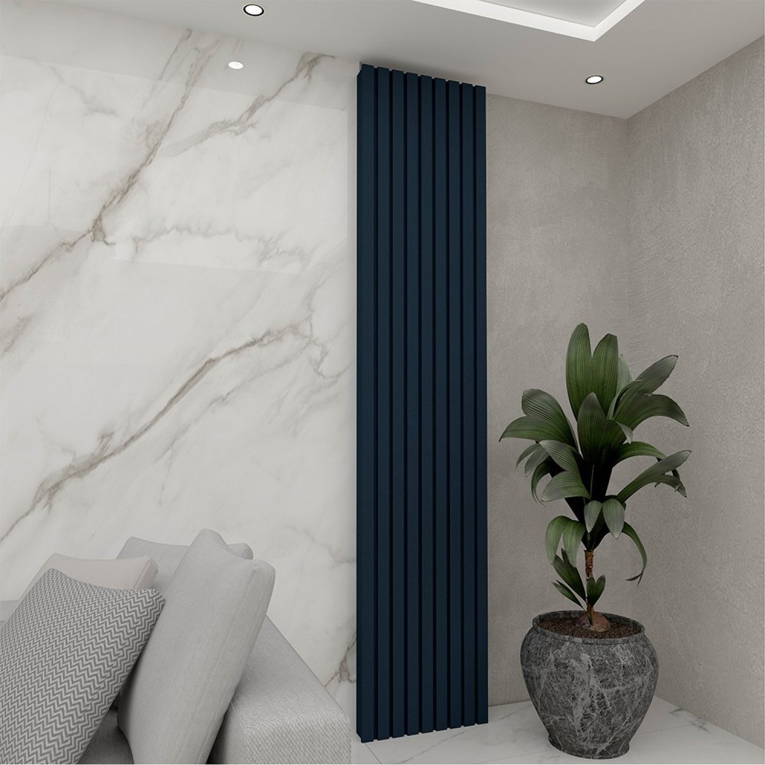 Painel Ripado Decorativo 49,6cm Nobre Gelius Móveis | MadeiraMadeira