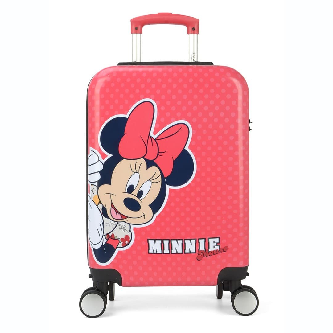 Mala de Viagem Infantil Pequena Minnie Vermelha POLO KING | MadeiraMadeira