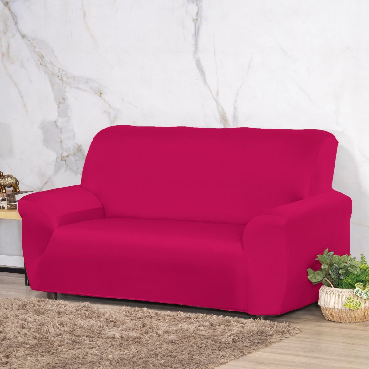 Capas de Sofa 3 Lugares G:rosa Chiclete | MadeiraMadeira