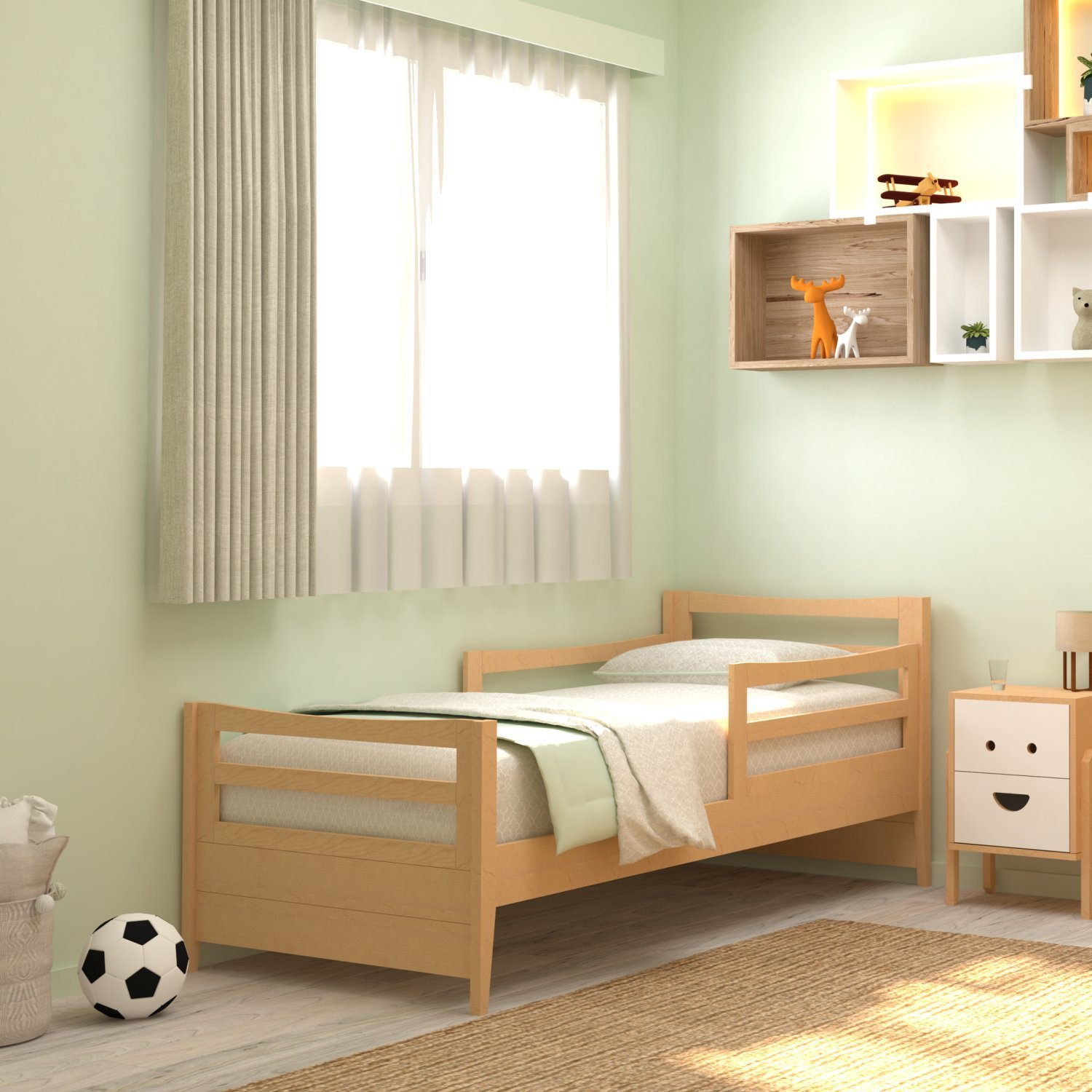 Cama Infantil Madeira Maciça 85cmx196cm | MadeiraMadeira