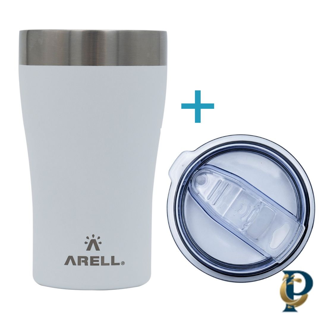 COPO TÉRMICO ARELL 500ML C/ TAMPA - ICEBERG Tulip Pint | MadeiraMadeira