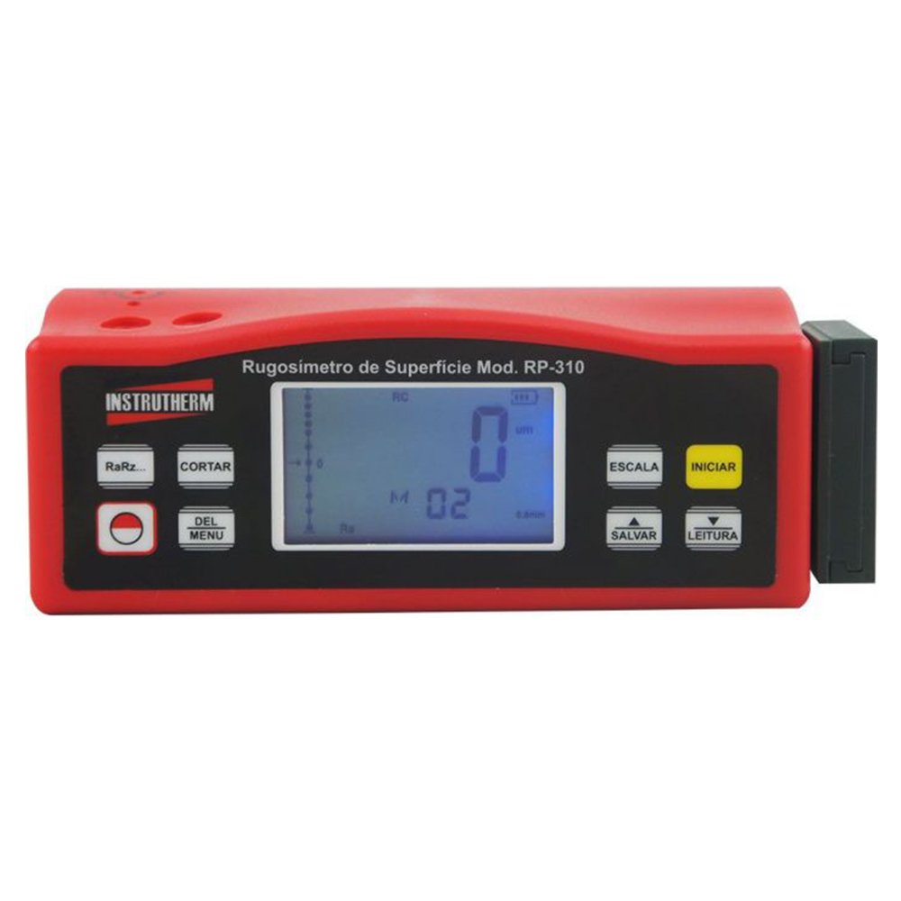 Rugosímetro Digital Parâmetros Ra Rz Rq Rt Medidor Superfície Usb Rp ...