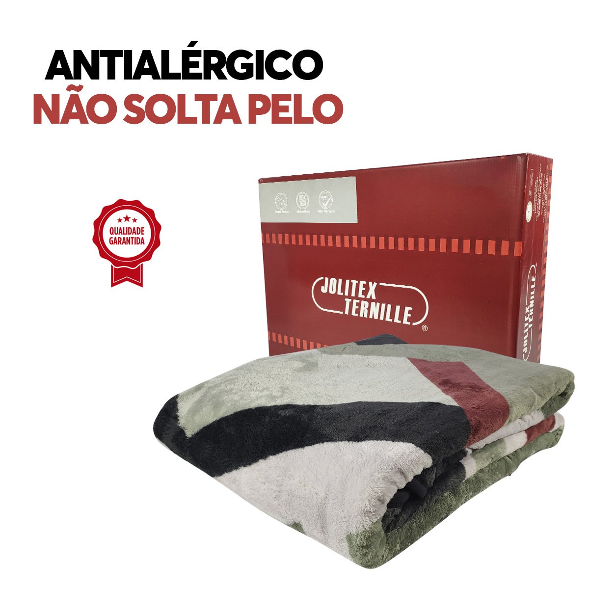 Cobertor Casal Kyor Plus Jolitex Ternille 2,20m x 1,80m Messina ...