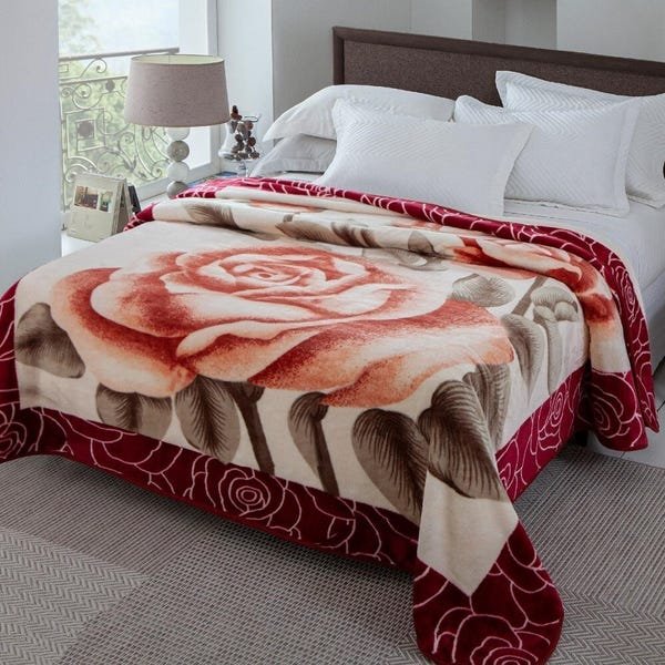 Cobertor Casal Kyor Plus Jolitex Ternille 2,20m x 1,80m Messina ...