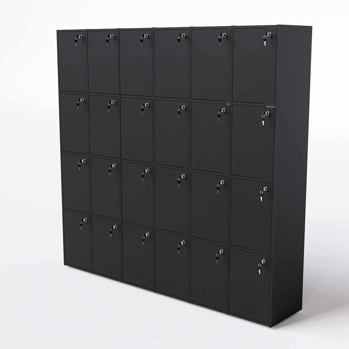 Armário Locker Guarda Volumes 24 Portas com Chave | MadeiraMadeira