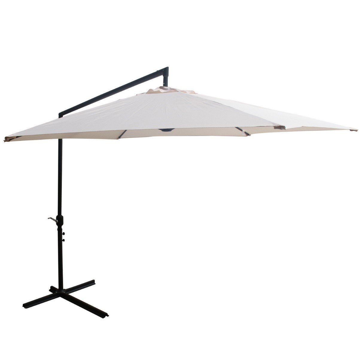 Ombrelone Guarda Sol Suspenso Lateral Retrátil Com Fator Proteção UV ...