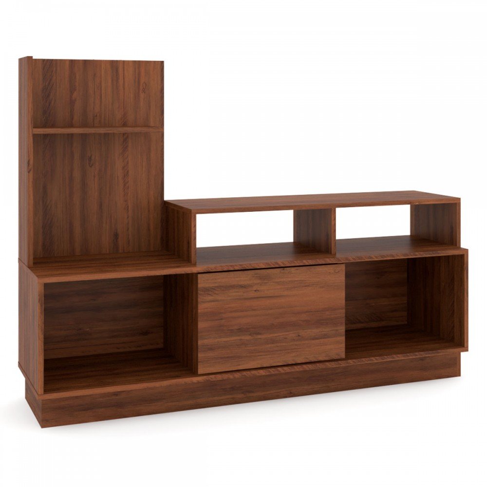 Rack para TV Até 43 Polegadas Tokio Amadeirado - Panorama Móveis ...