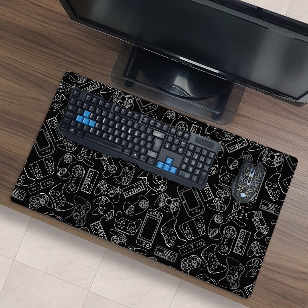 Mouse Pad Gamer Controles | MadeiraMadeira