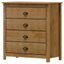 Cômoda para Quarto Closet 4 Gavetas Madeira Maciça Mazzaro F06 Freijó ...