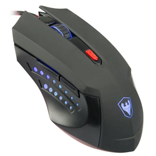 Mouse Satellite A-91 Gaming Opitical 7 Cores LED / 6 Botoes ...