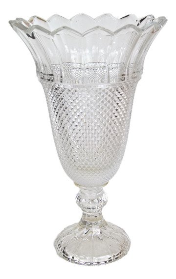 Vaso de Cristal Bico de Jaca 40cm | MadeiraMadeira