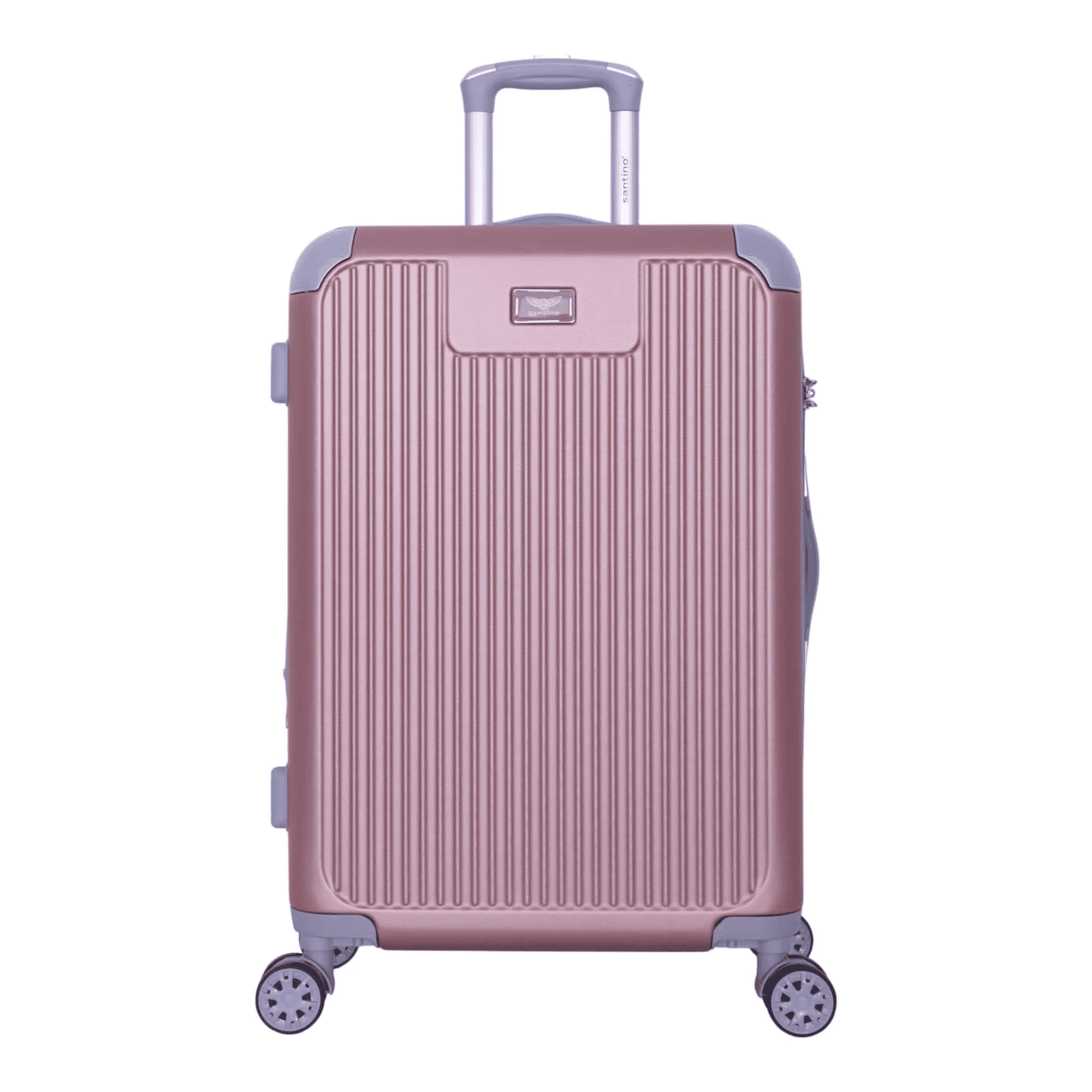 Mala Viagem Santino Sdv602 Rígida Expansor 360 Tsa Grande Rosa ...