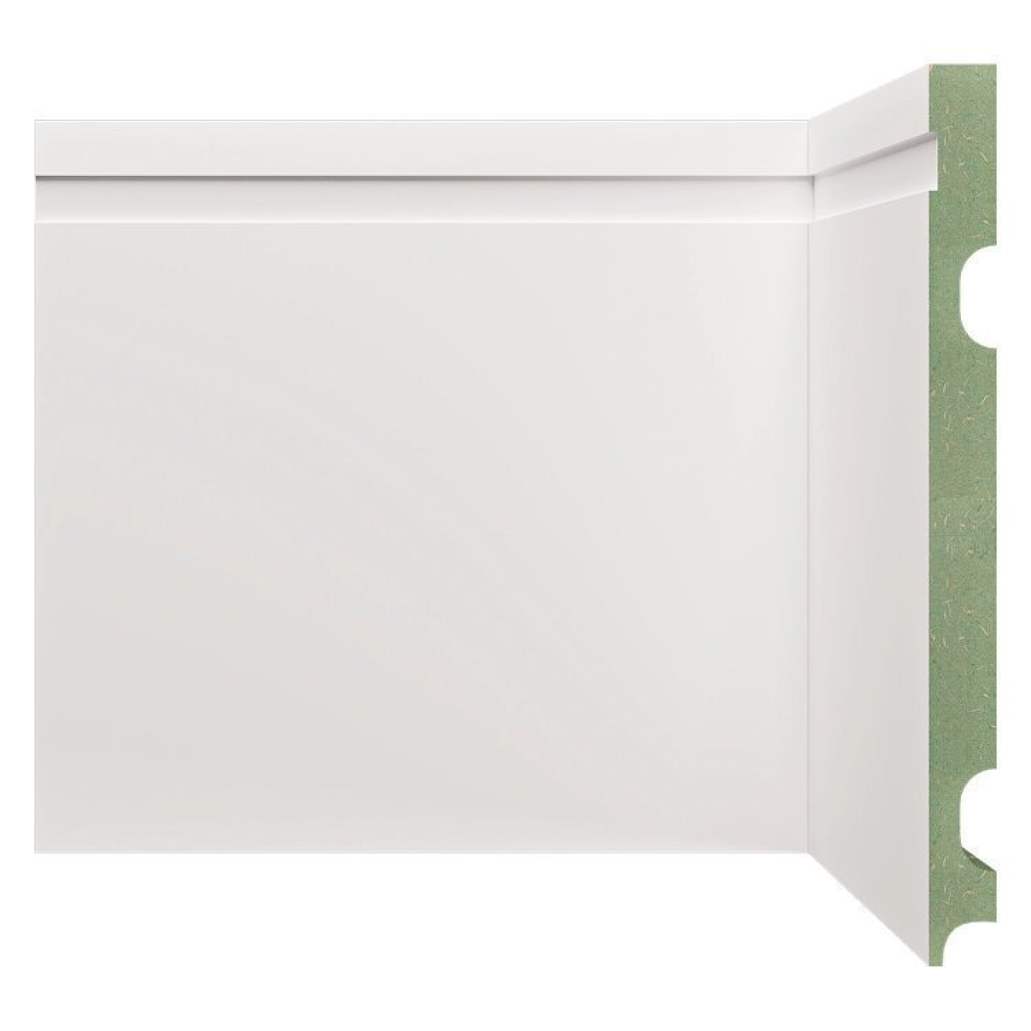 Kit Rodapé de MDF 30 Barras Frisadas 20cm x 2,40m Rende 72 Metros ...