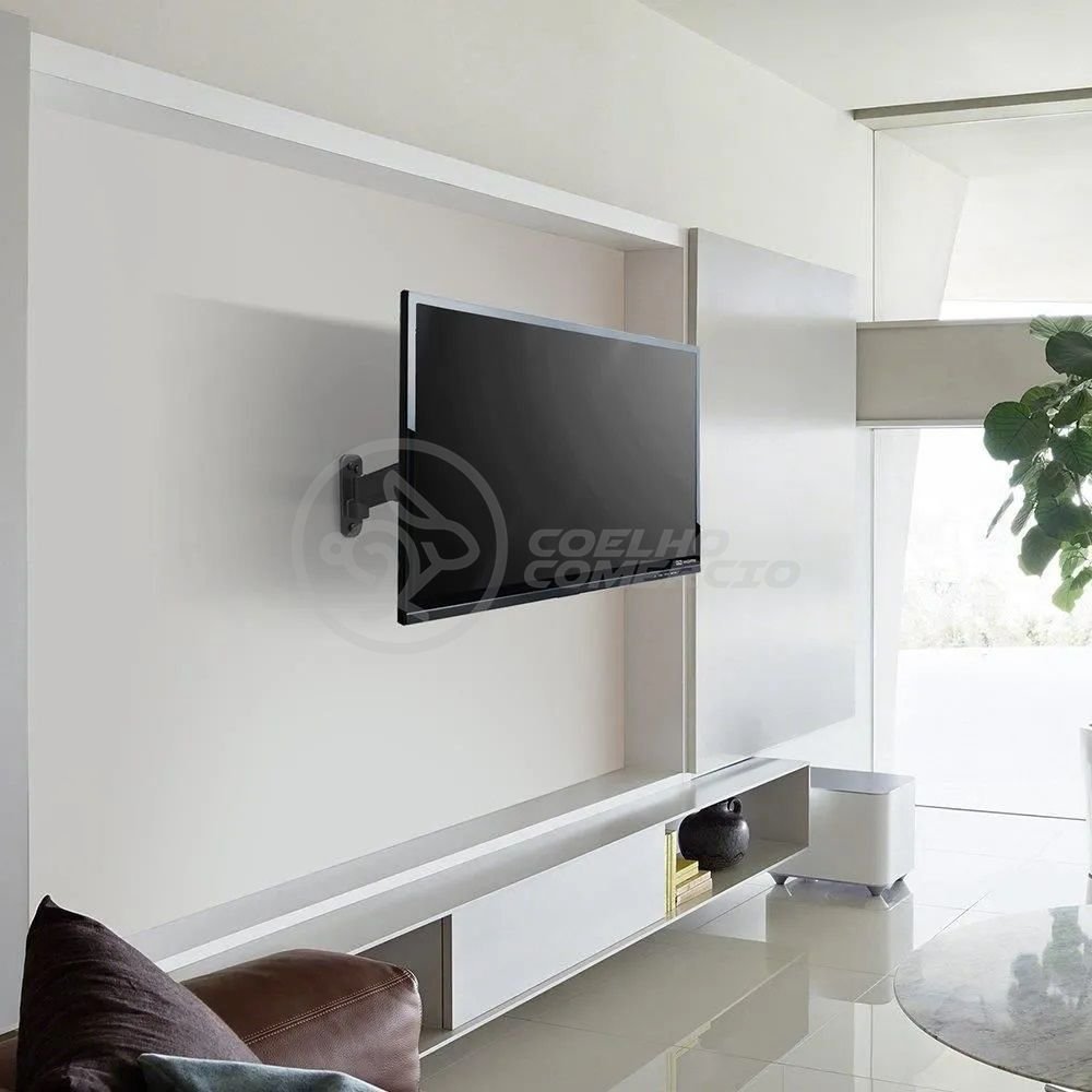 Suporte de Tv Articulado para Painel e Parede Led Lcd Plasma Oled 3d de ...