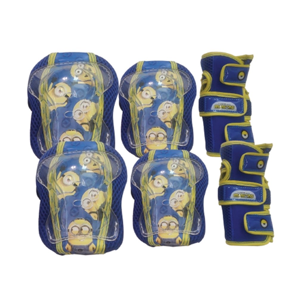 Kit de Proteção Infantil Minions Pro Mesh 22 - M | MadeiraMadeira