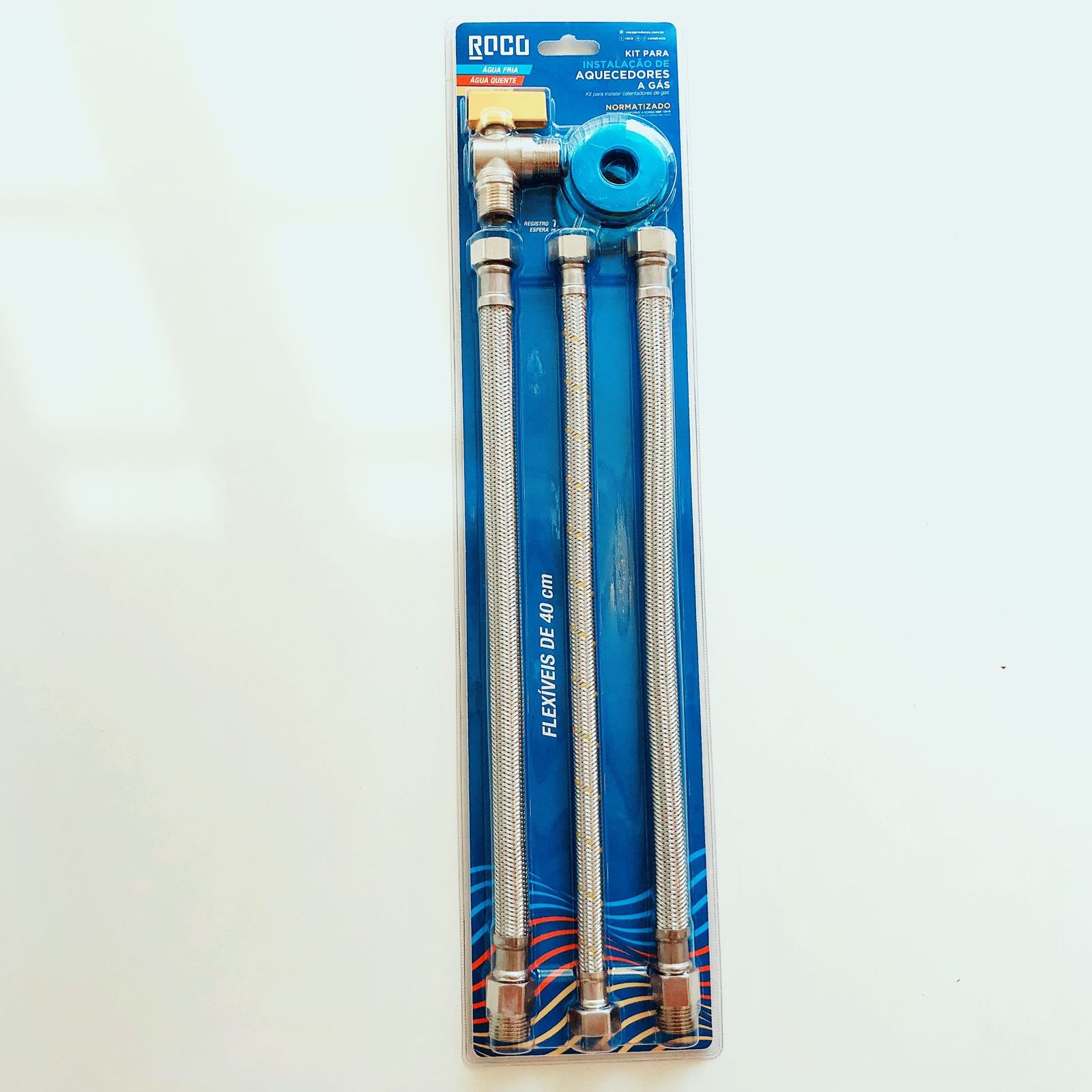 ROCO KIT INSTALAÇÃO AQUECEDOR A GAS | MadeiraMadeira