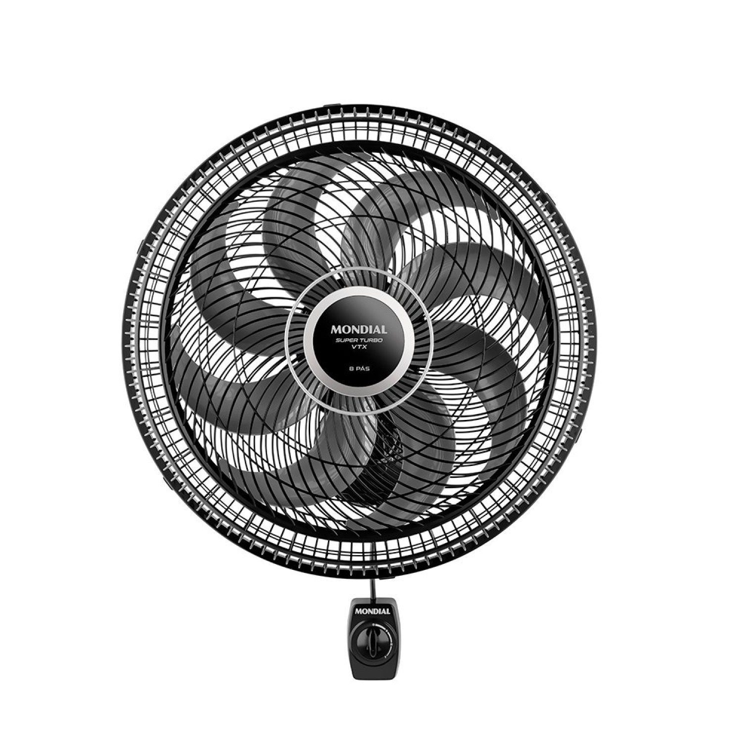 Ventilador de Parede 40cm Super Turbo 8 Pás 140w 127v Vtx-40p-8p ...