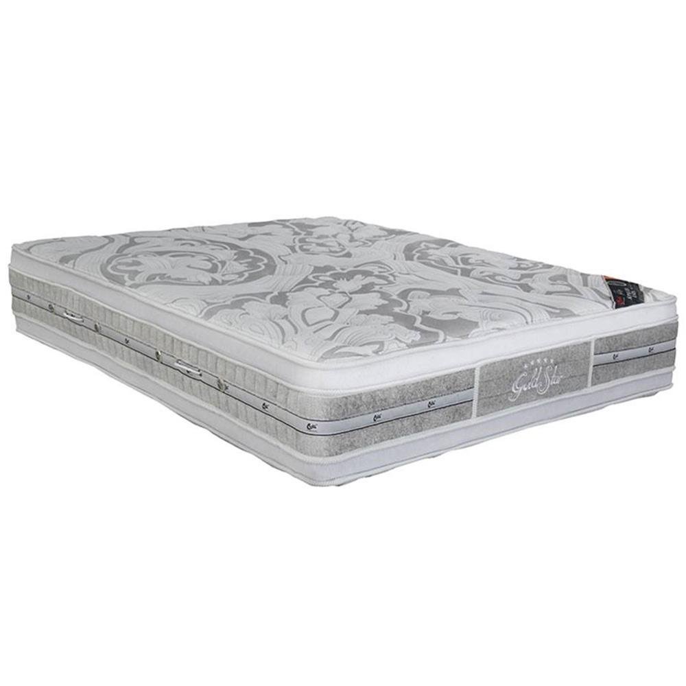 Colchão Viúva Colchões Castor Box Gold Star Pocket Latex Plush Double ...
