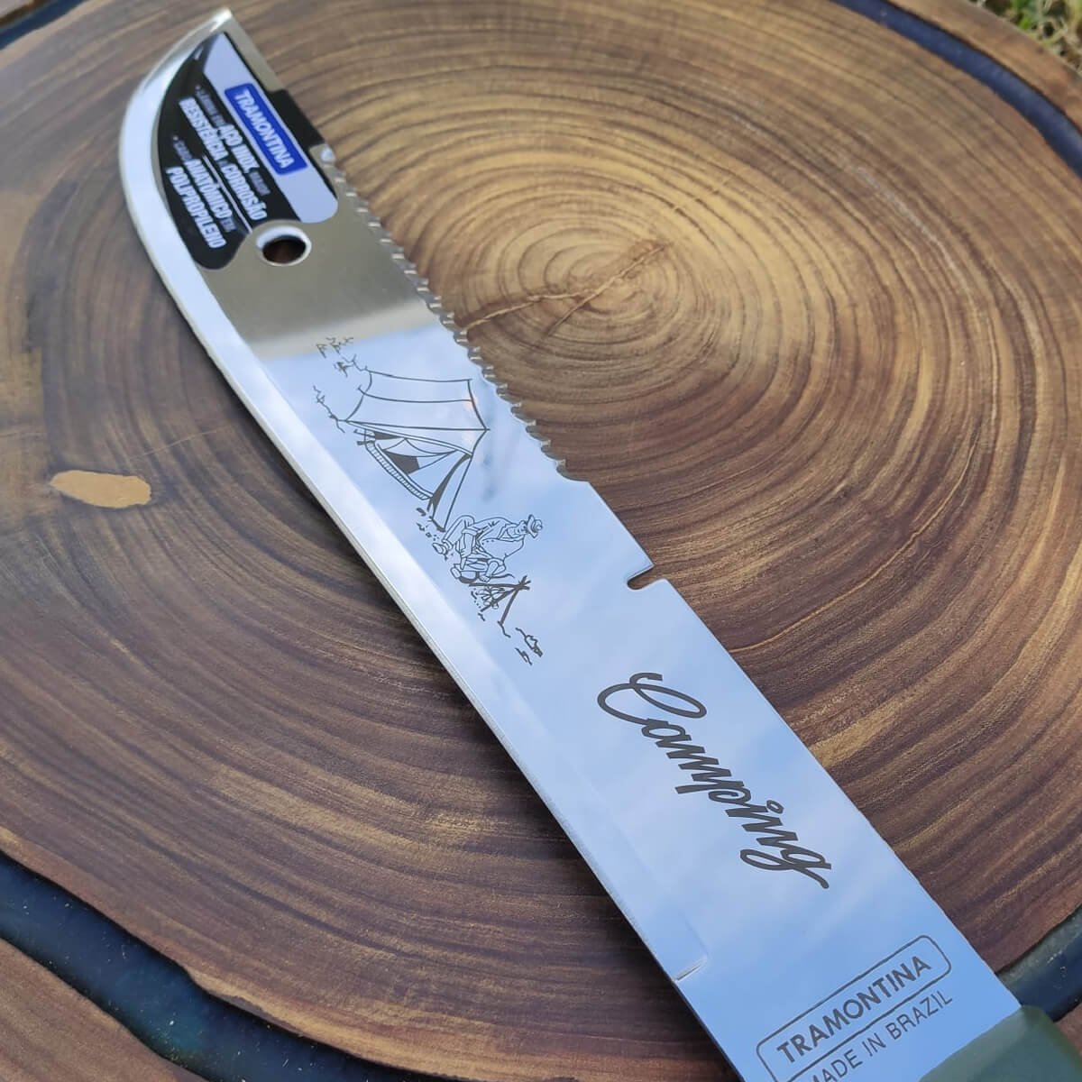 Facão Para Mato Tramontina 12' de Camping Aço Inox Grande para Lida ...