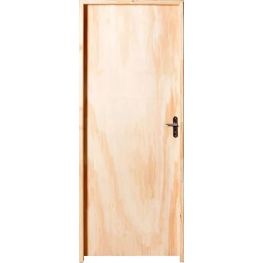 Porta Montada Completa Amescla Lisa Eco 210x80cm | MadeiraMadeira