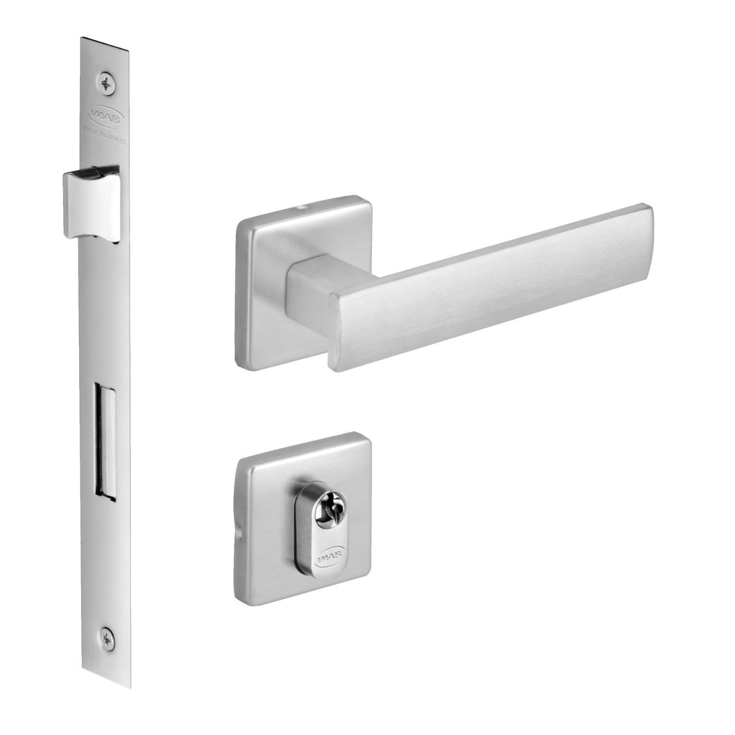 Fechadura Metro Light Externa 40mm Cromo Acetinado M0960z R0041 Ez1300 ...