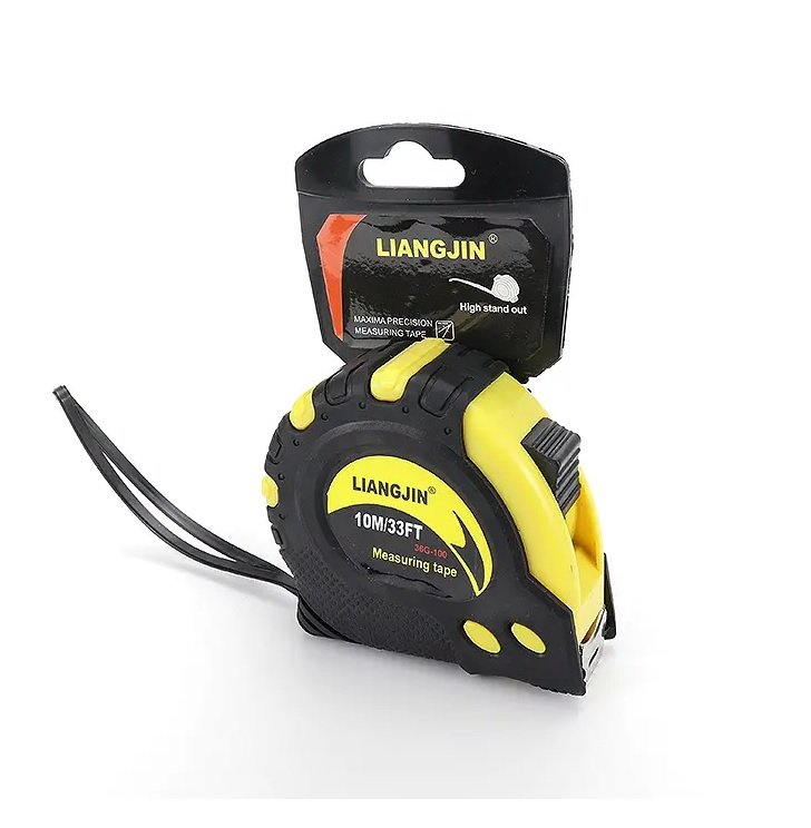 Trena Fita Métrica Emborrachada 10m 25mm Resistente Polegada ...