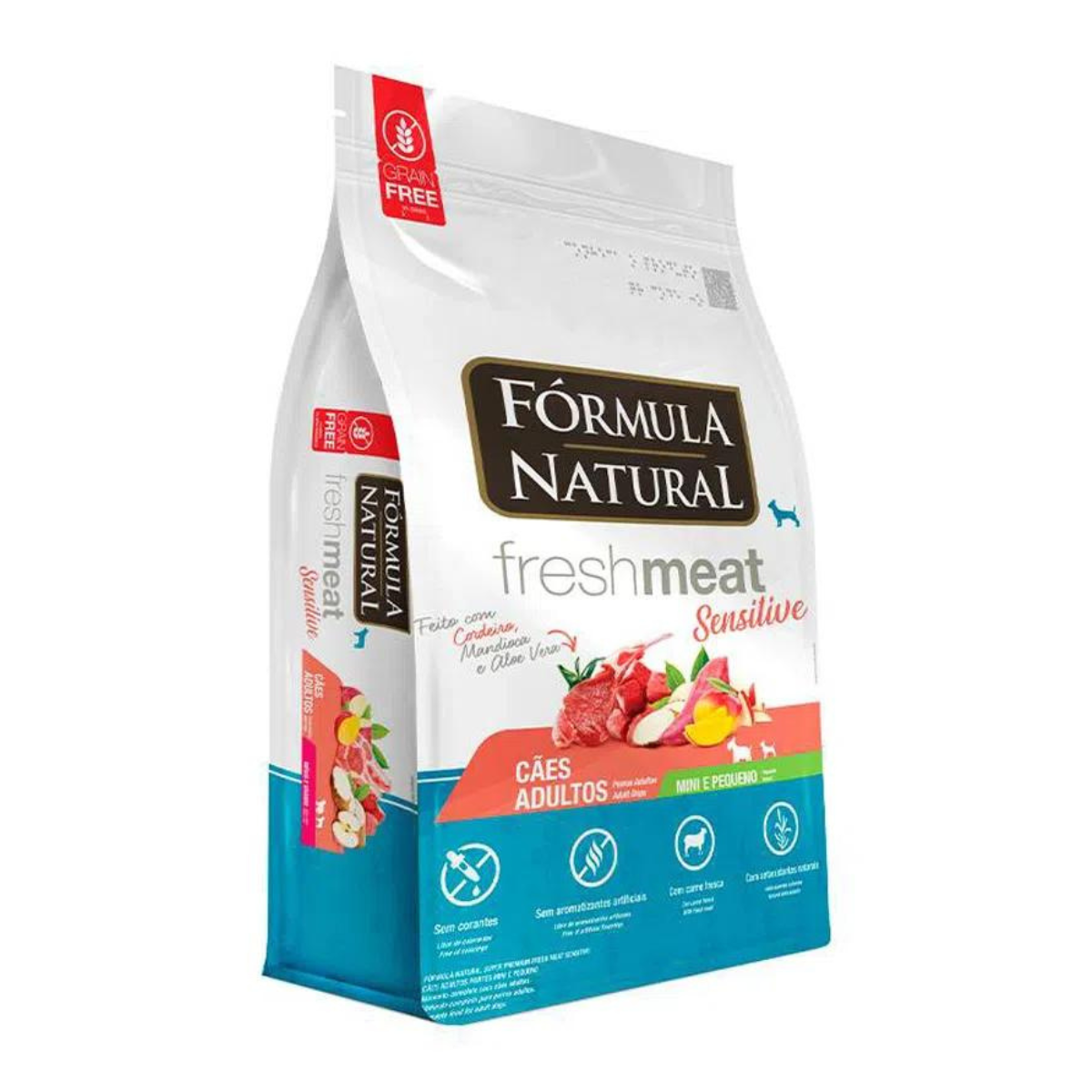 Ração Fórmula Natural Fresh Meat Sensitive Adulto Peq 1kg | MadeiraMadeira