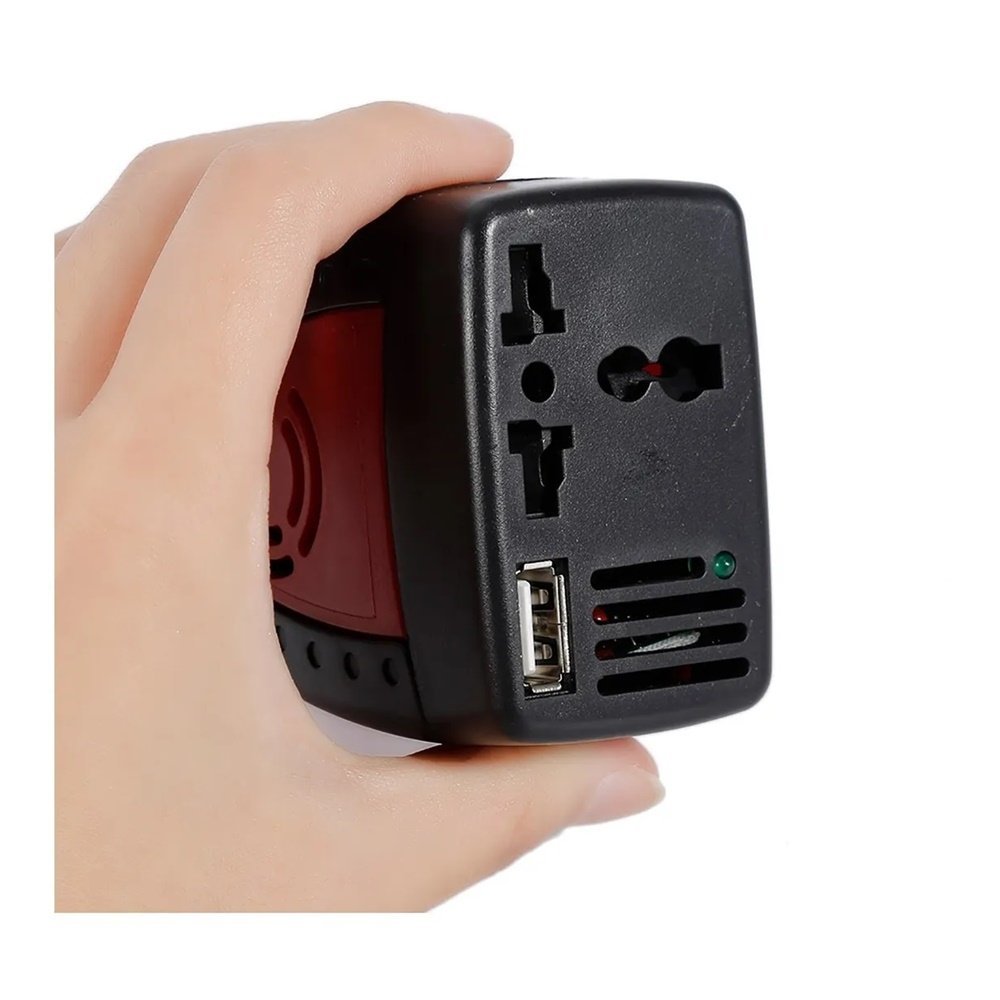 Inversor Conversor Dc 12v Para Ac 127v - 150w Usb 5v -mbtech | MadeiraMadeira