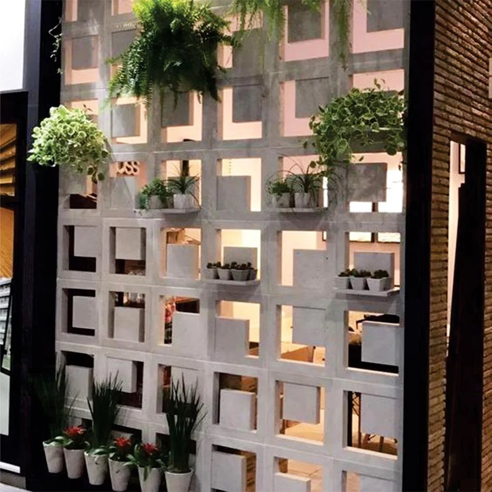 Forma 3D F216 Cobogó, Dupla Face, Abs 2 Mm 30x30 cm, Vazado ...