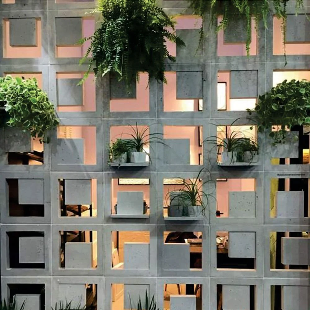 Forma 3D F216 Cobogó, Dupla Face, Abs 2 Mm 30x30 cm, Vazado ...