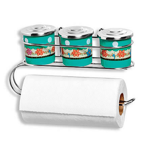 Kit De Condimento Pote Tempero Galinha Verde Agua 3 Pçs | MadeiraMadeira