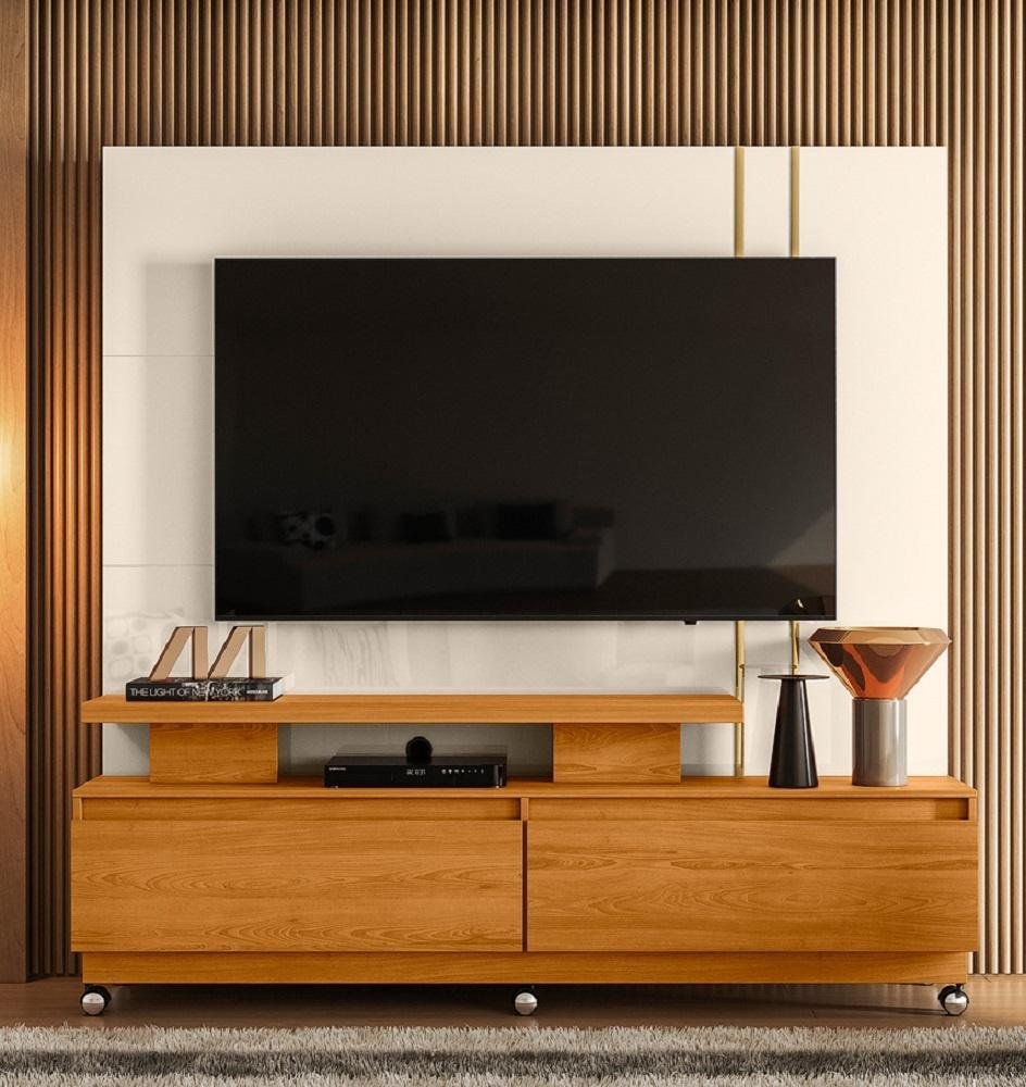 Home Theater New Apolo para Tvs até 75 Polegadas com Kit Rodizío ...